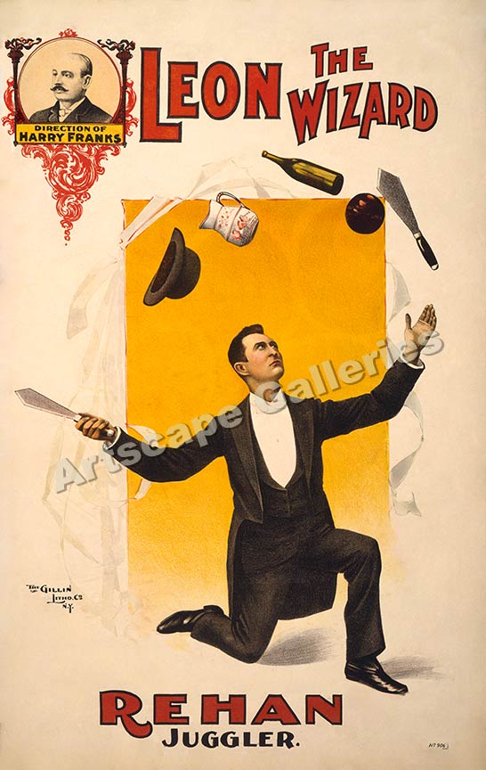 Vintage Circus Jugglers