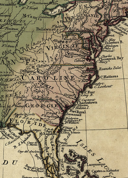 1757 North America and Colonies New World Map - 24x30 | eBay