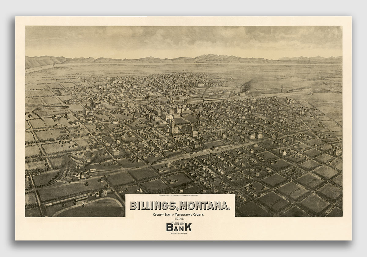 City Of Billings Mt Map