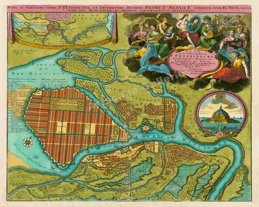 1723 Map Of The World - Map